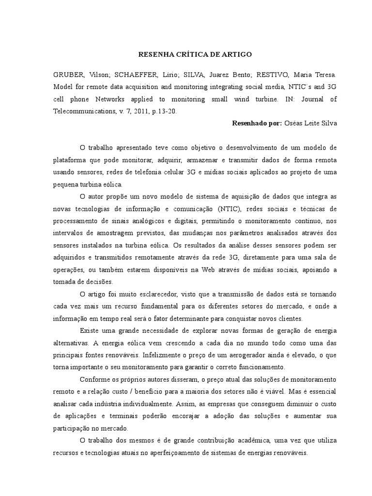 Exemplo De Resenha De Artigo Edulearn - vrogue.co Exemplo De Resenha De Artigo Edulearn - vrogue.co