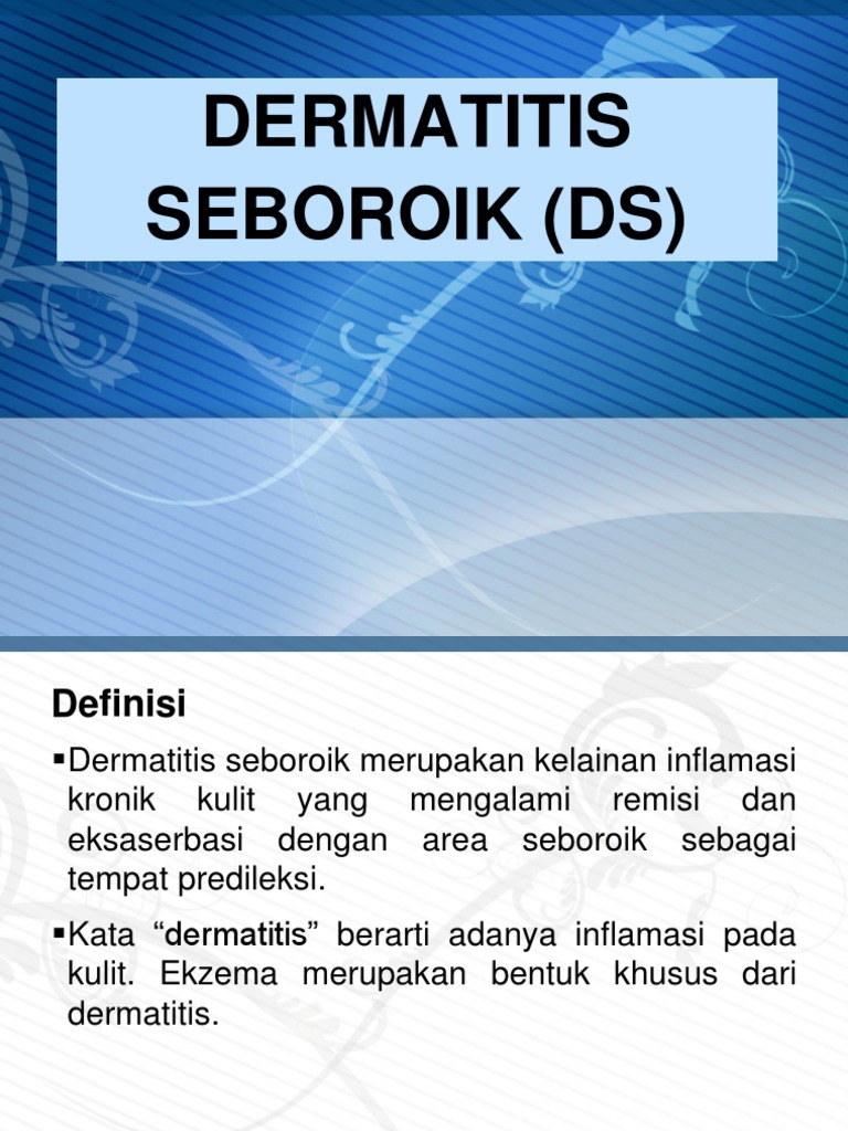 Askep Dermatitis Seboroik | PDF