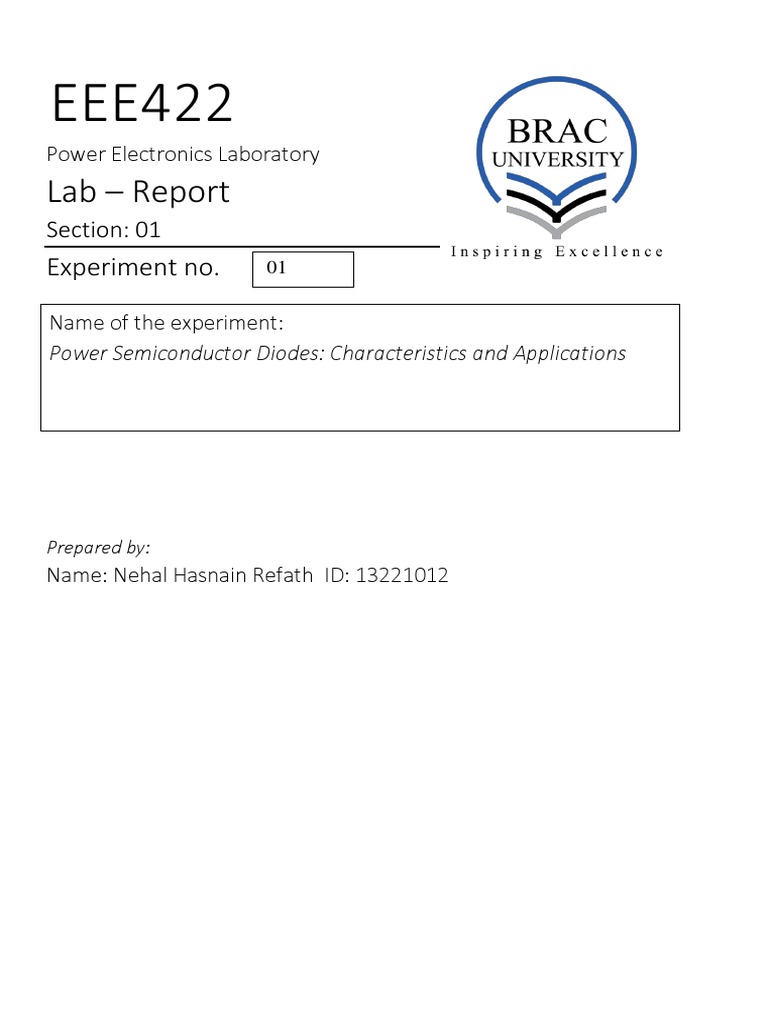 Lab - Report: Experiment No | PDF | Diode | Rectifier