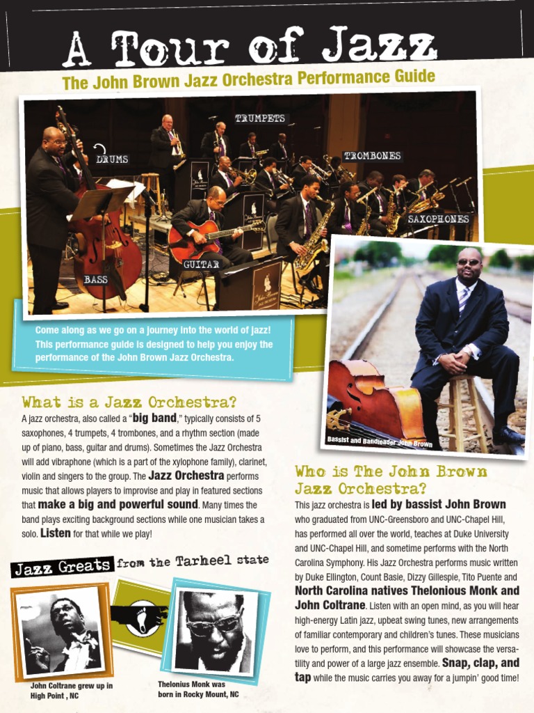 JBJO Performance Guide PDF | PDF | Jazz | Saxophone