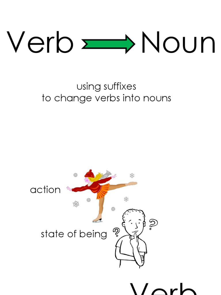 Converting Verbs to Nouns Guide | PDF | Noun | Verb