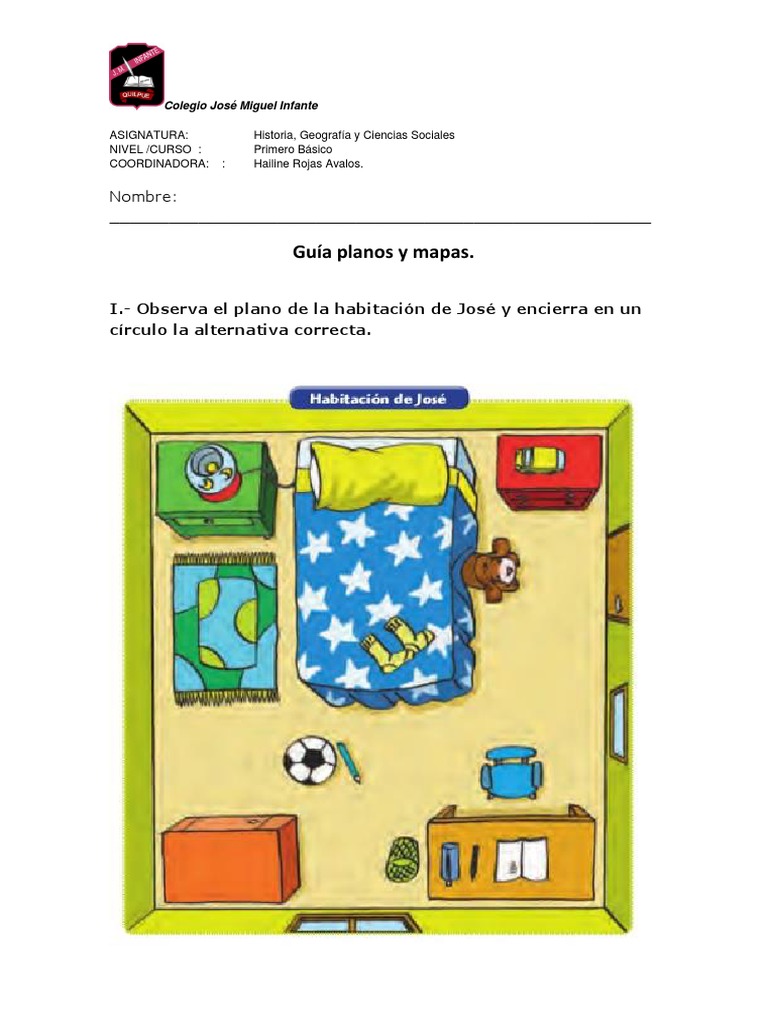 Guia Planos y Mapas 1º | PDF
