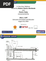 Essentials of Screw Design in Extrusion | PDF | Extrusion | Screw