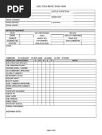 LDV - Pre - Start Checklist | PDF