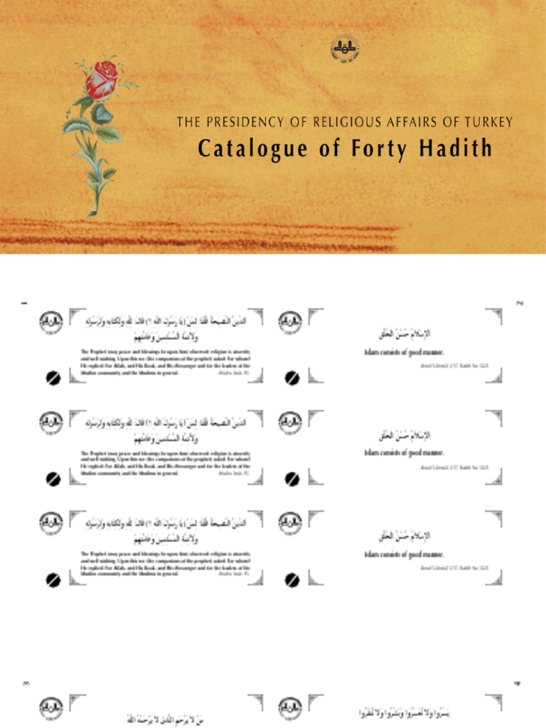 40 Hadis English | PDF | Prophets And Messengers In Islam | Hadith