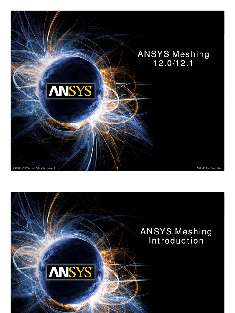 ANSYS12 Meshing Features | PDF | Areas Of Computer Science | Computing