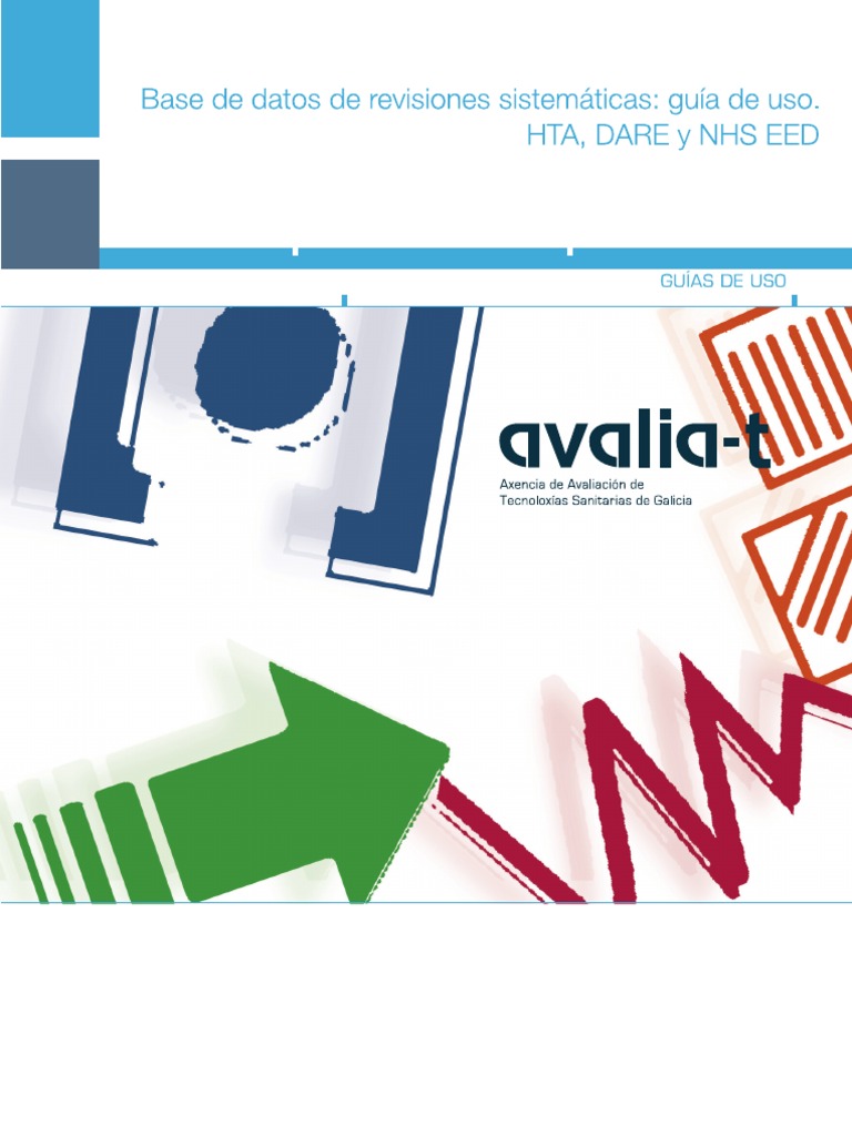Base de Datos de Revisiones Sistemáticas: Guía de Uso. HTA, DARE y NHS EED | PDF | Sumario ...