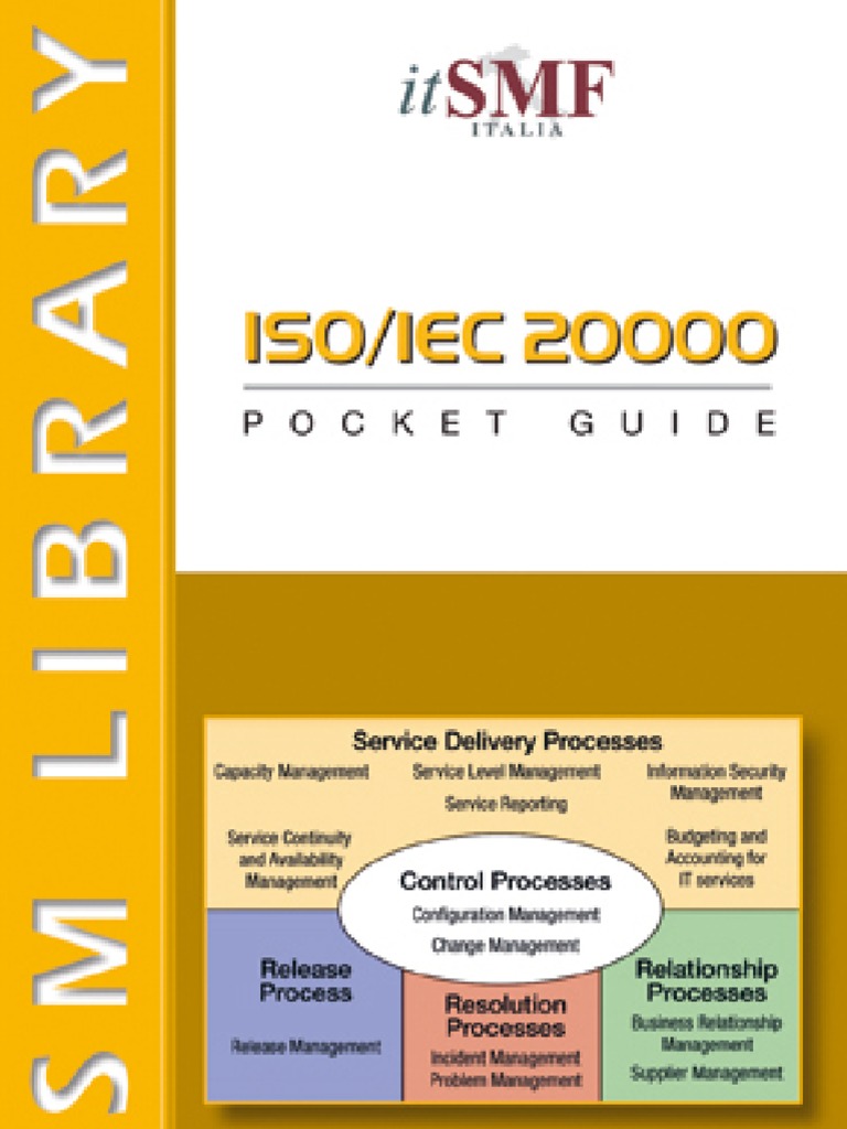 ISO 20000 Pocket Guide | PDF