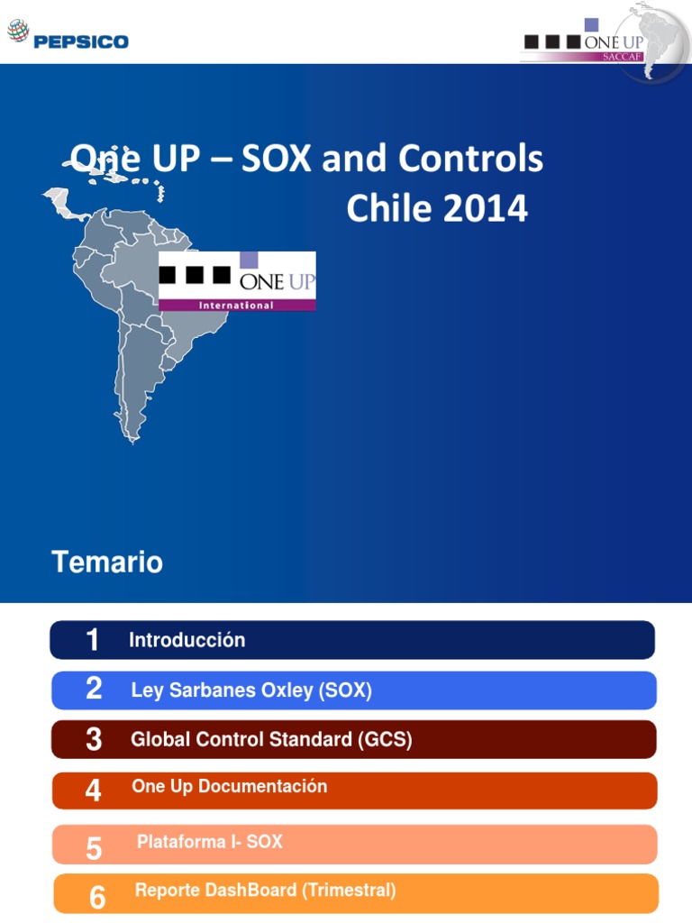 Capacitacion SOX FINAL Chile 2014 300715 | PDF | Sarbanes-Oxley ...