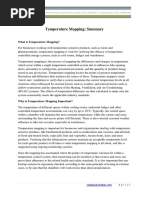Temperature Mapping Guidelines for Pharma | PDF | Refrigeration | Warehouse
