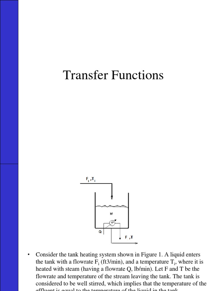 2.2 - Mathematical Modeling & Transfer Function PDF | PDF | Control ...