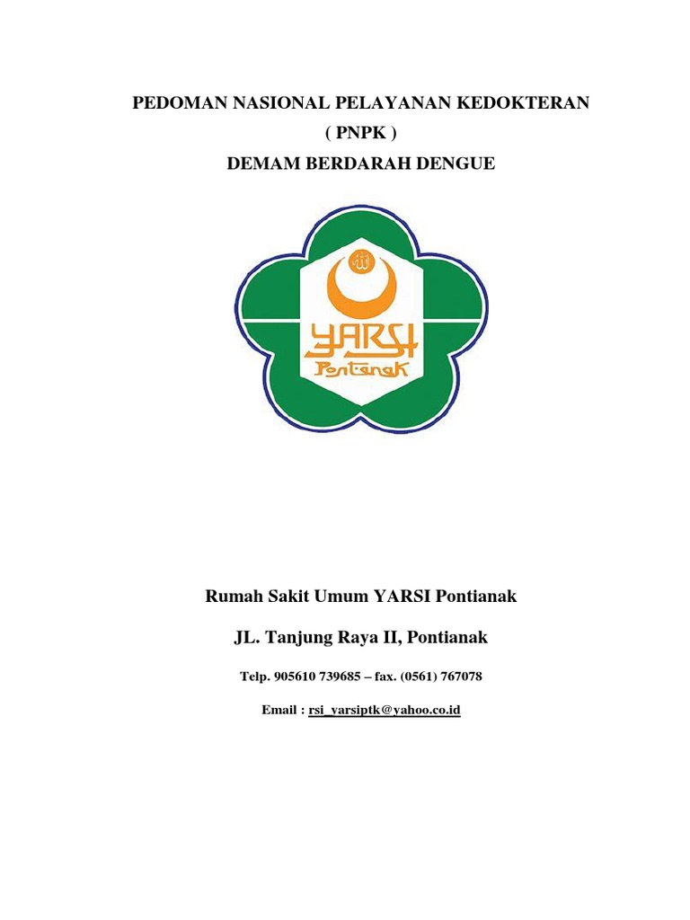 Panduan Medis DBD untuk Dokter | PDF