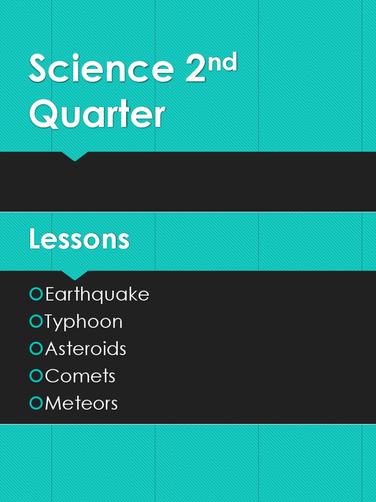 Science 2 Quarter | PDF