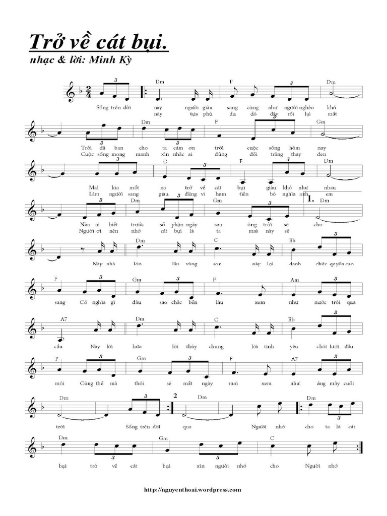 Tro-Ve-Cat-Bui (Minh-Ky) PDF | PDF