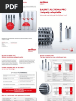 Hq153en Balinit-Dlc Series | PDF | Wear | Friction