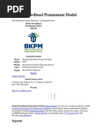 Struktur Organisasi BKPM | PDF | Bisnis