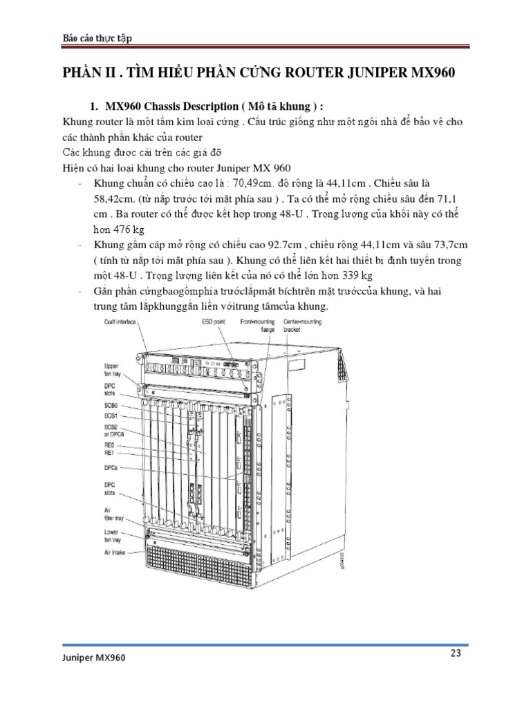 Junniper MX960 | PDF