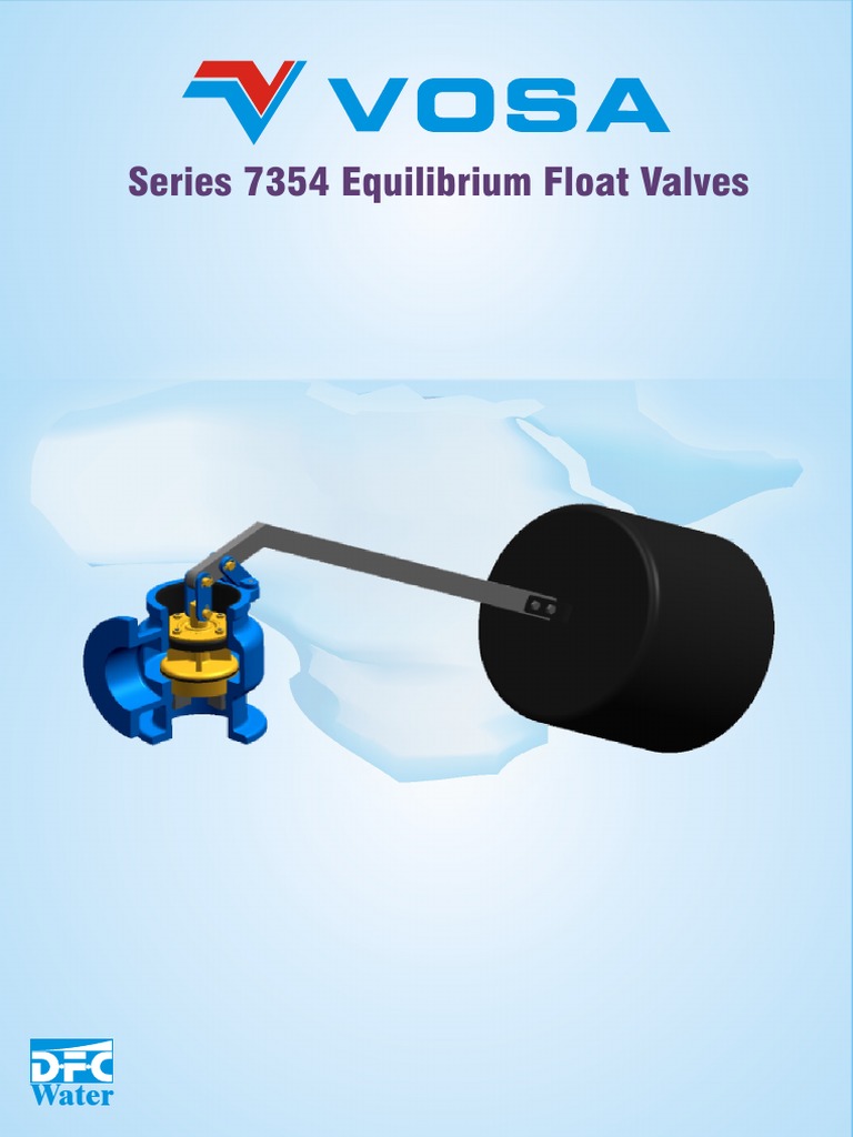 Series 7354 Equilibrium Float Valves | PDF | Lever | Valve