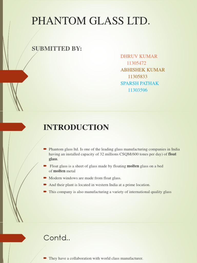 Phantom Glass Limited | PDF | Warehouse | Inventory