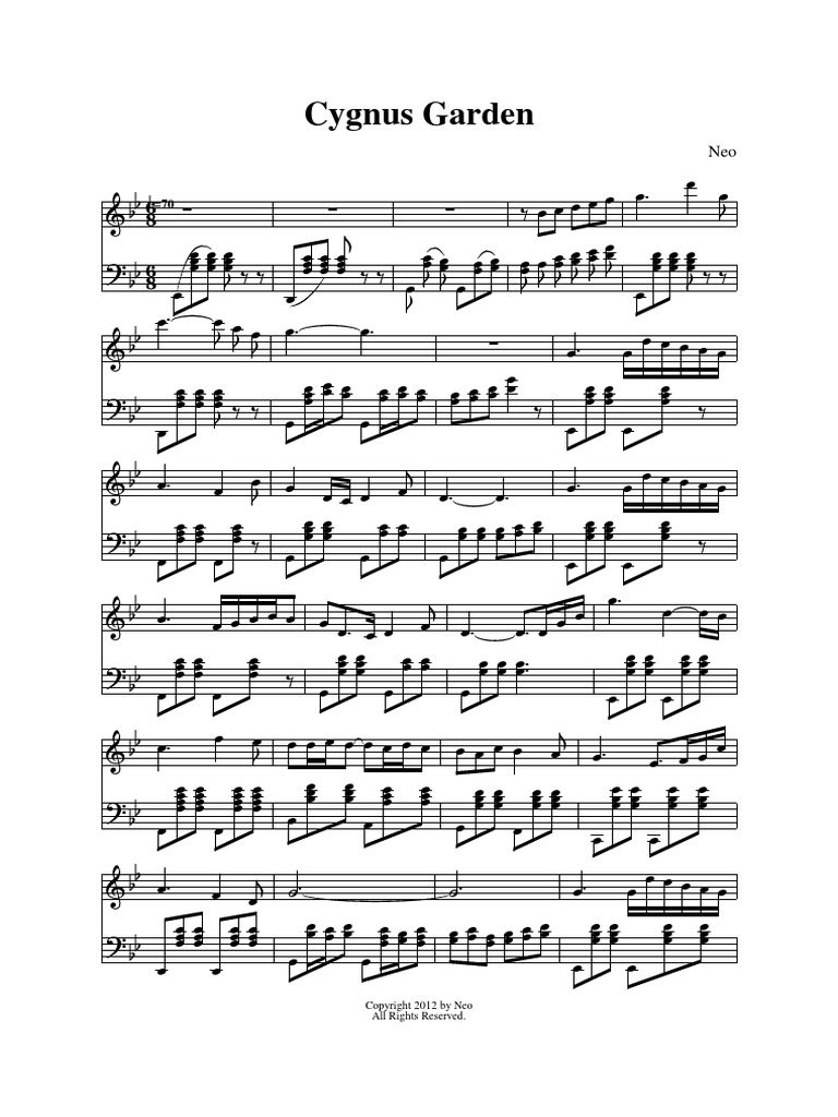 Cygnus Garden: All Rights Reserved | PDF | Leisure | Sports