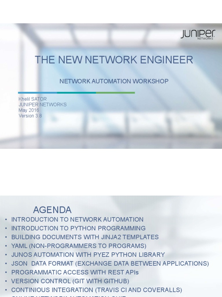 Python For Network Engineers | PDF | Representational State Transfer | Json