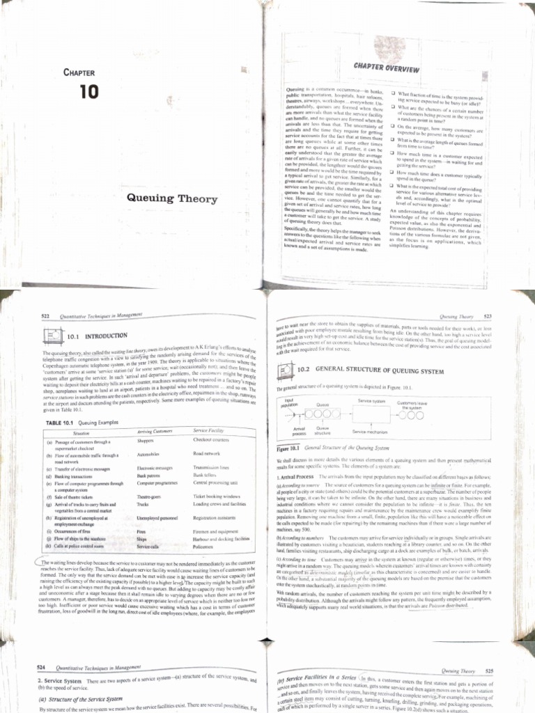 Queueing System Pdf Queue Abstract Data Type Applied Mathematics