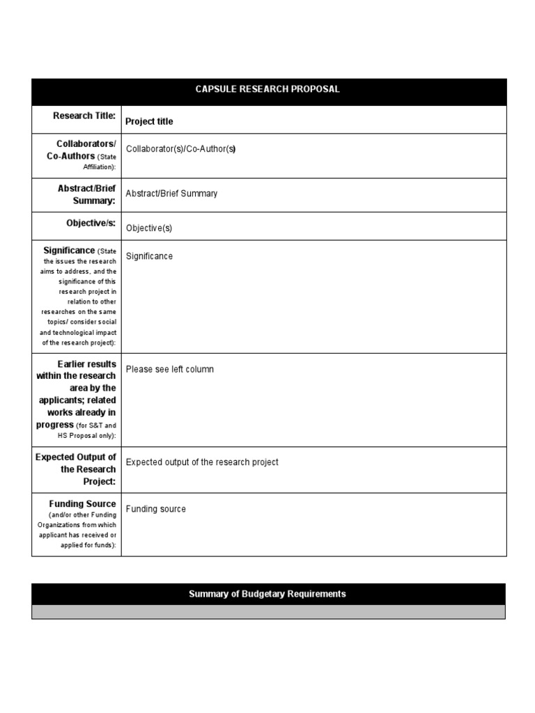 Research Proposal Overview | PDF | Computing And Information Technology