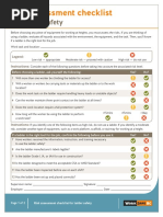 Mobile Scaffold Inspection Checklist | PDF | Scaffolding