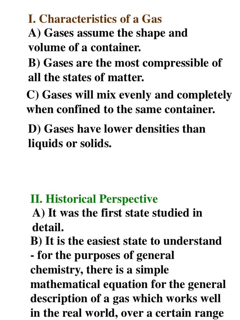 Understanding Gas Laws and Properties | PDF | Gases | Pressure
