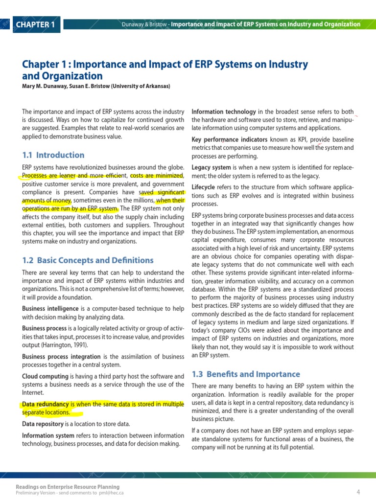Other Book Reading ERP | PDF | Enterprise Resource Planning | Business ...
