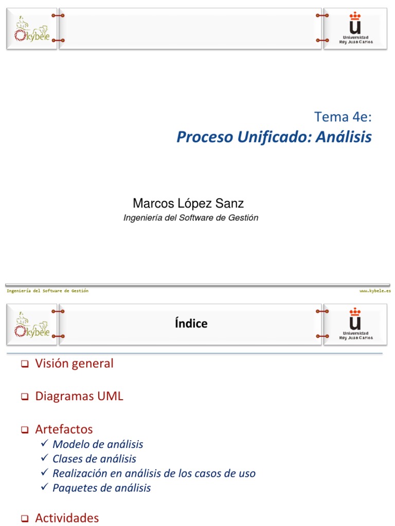 (IS LADE 2010 11) Tema4e.PUD - Analisis PDF | PDF | Caso de uso ...