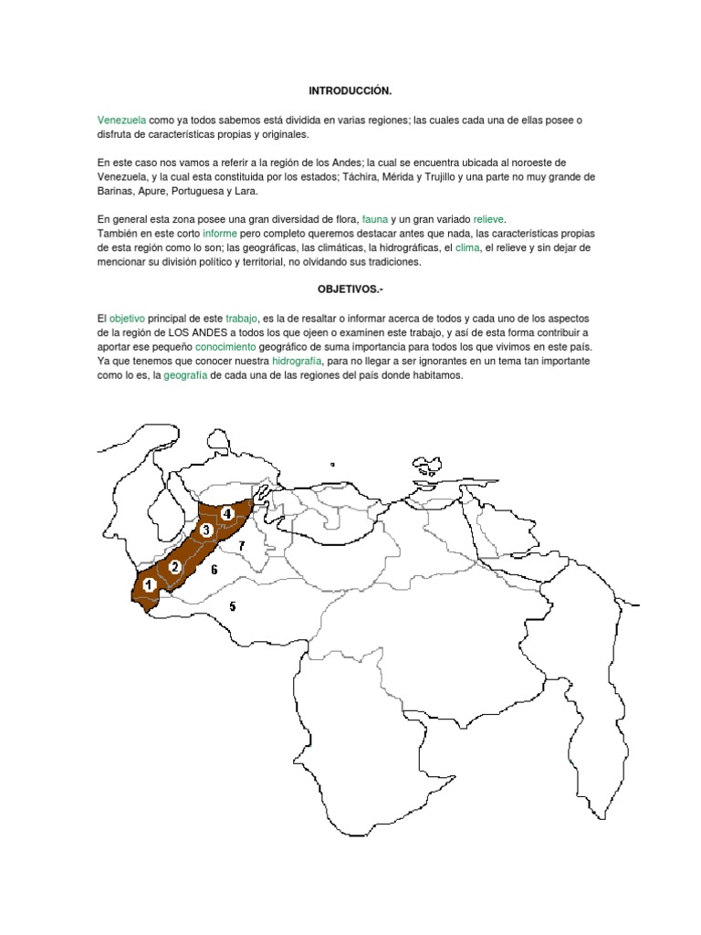 Region Los Andes | Andes | Venezuela