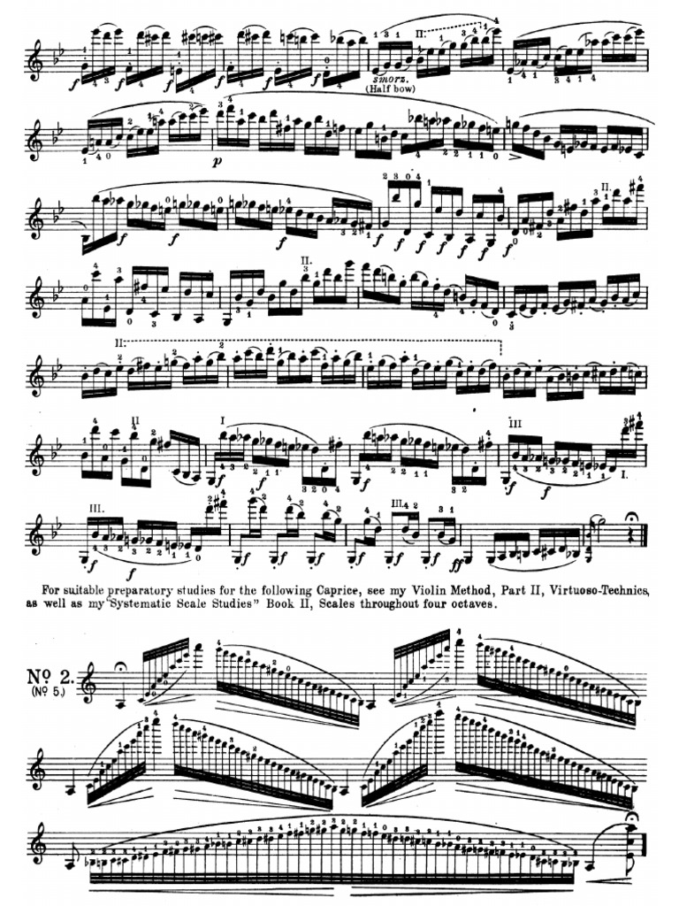 Paganini Caprice 5 PDF | PDF