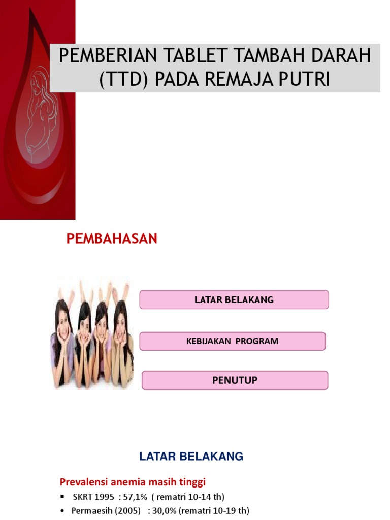 Pemberian TTD PD Rematri 2017 | PDF