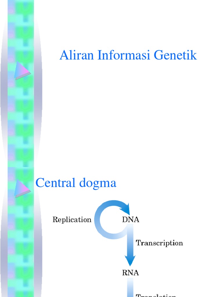 Aliran Informasi Genetik | PDF