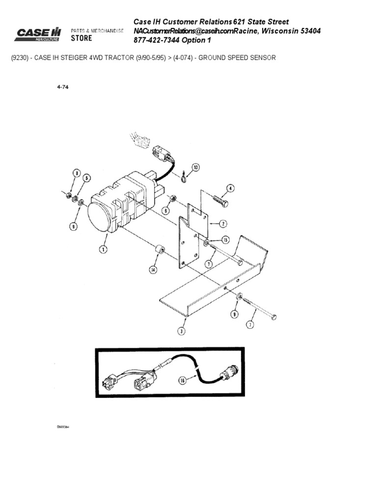 Ground Speed Sensor | PDF | Agricultural Machinery | Heavy Equipment