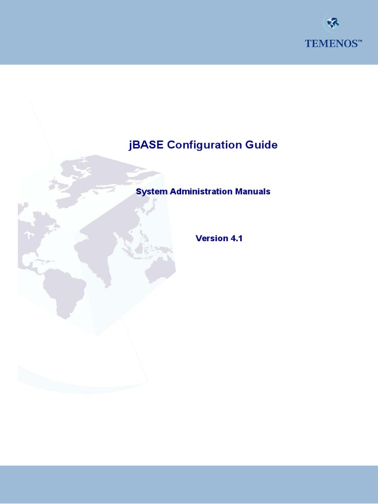 JBASE Configuration | PDF | Bracket | Filename