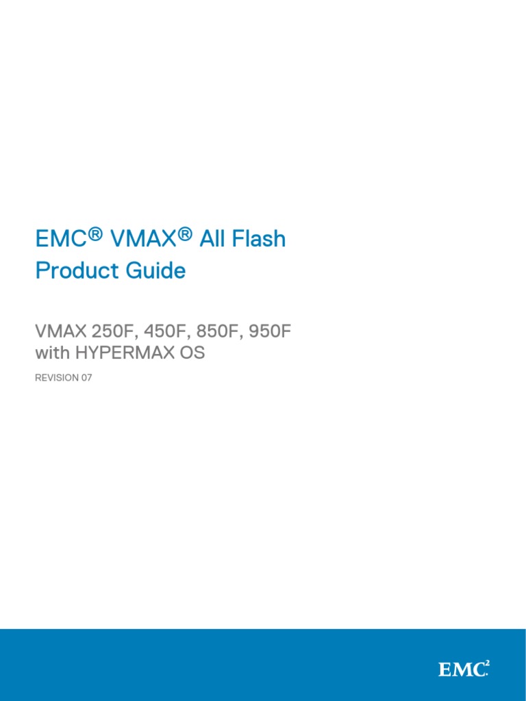 Docu67503 - EMC® VMAX® All Flash Product Guide | PDF | Mainframe ...