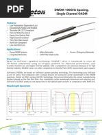 C-Band and L-Band Frequency Charts | PDF | Wavelength Division ...
