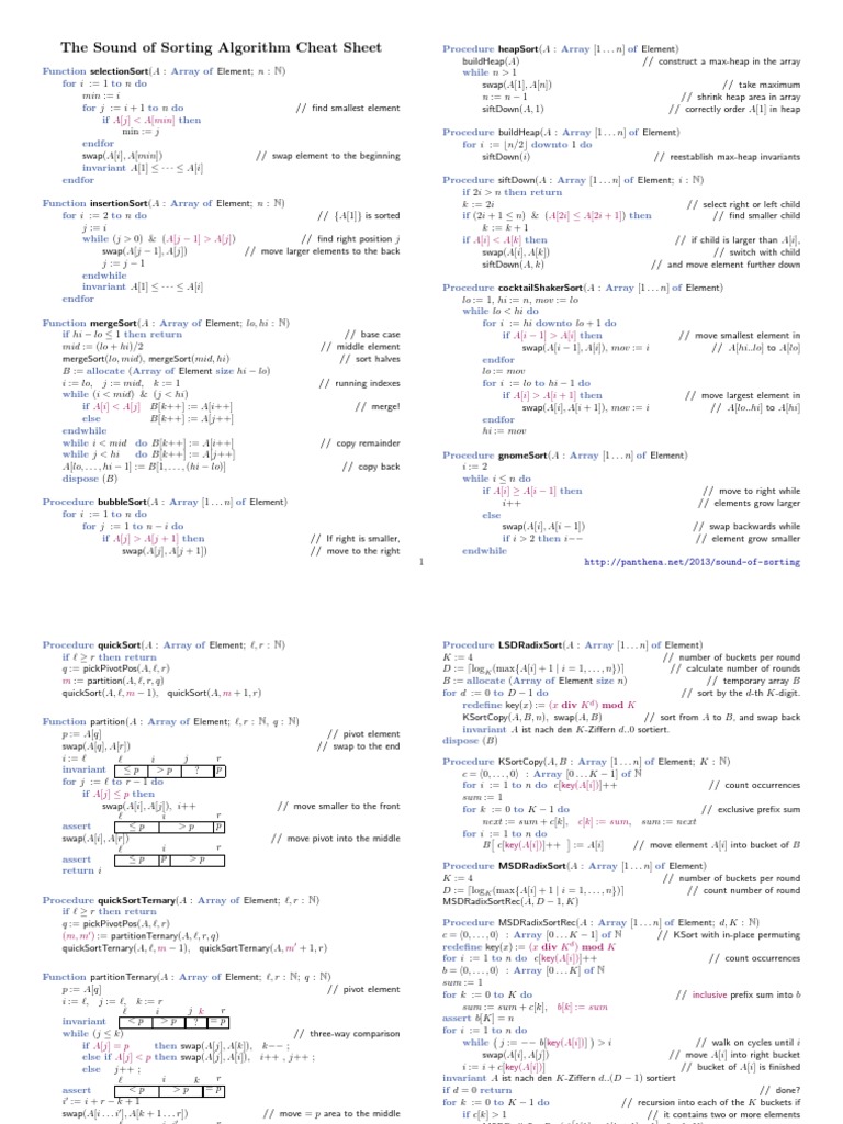 SoS CheatSheet | PDF | Areas Of Computer Science | Applied Mathematics