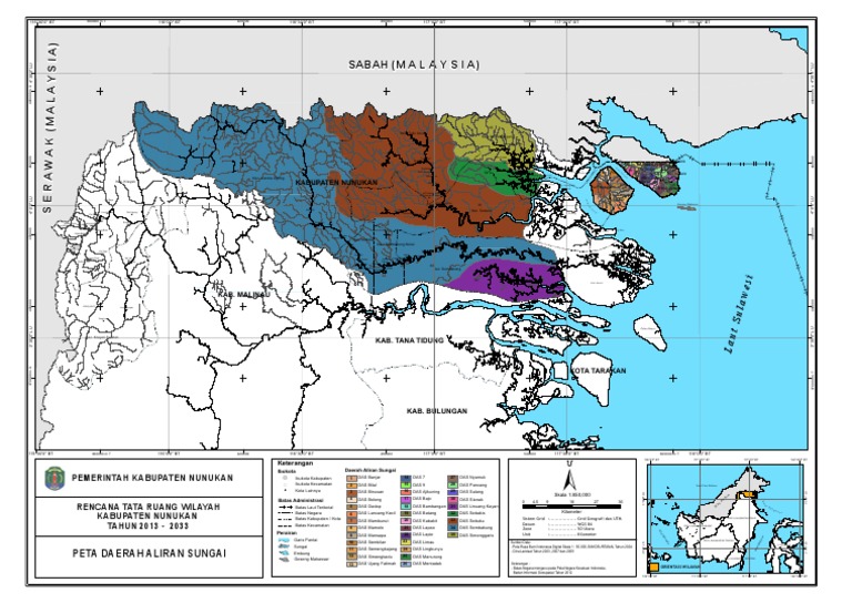 Peta Daerah Aliran Sungai | PDF