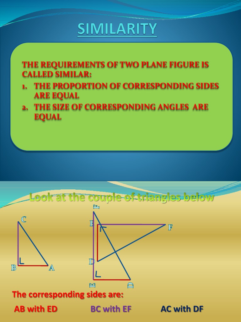Similarity | Triangle | Angle | Free 30-day Trial | Scribd