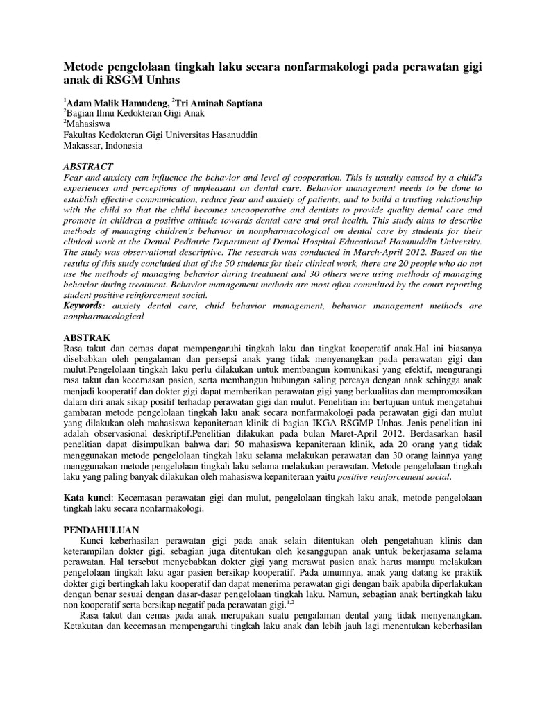 Adam 7 | PDF | Dentistry | Behavioural Sciences