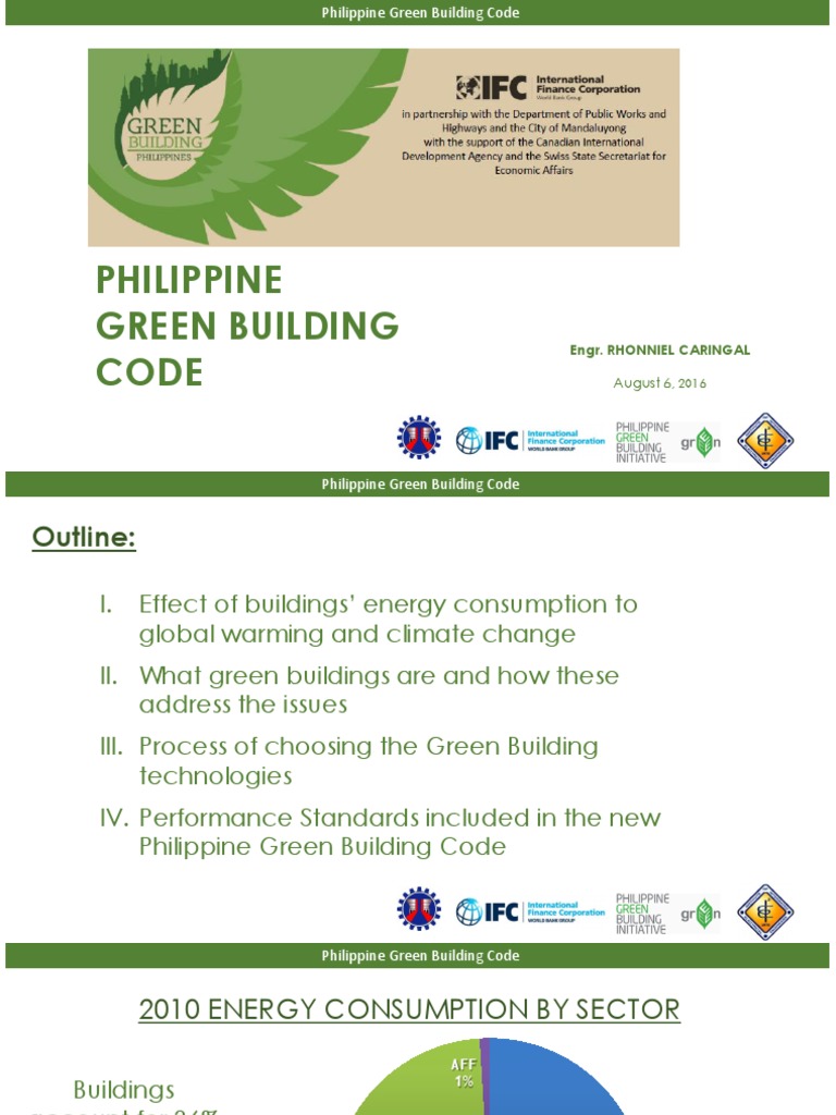 Phil Green Building Code Presentation by RMCARINGAL v2 | Green Building ...