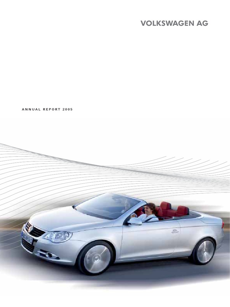 Annual Report 2005 | PDF | Volkswagen | Volkswagen Group