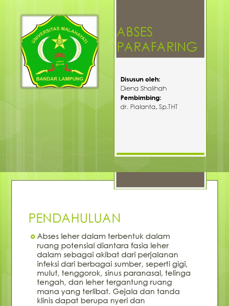 Slaide Abses Parafaring | PDF