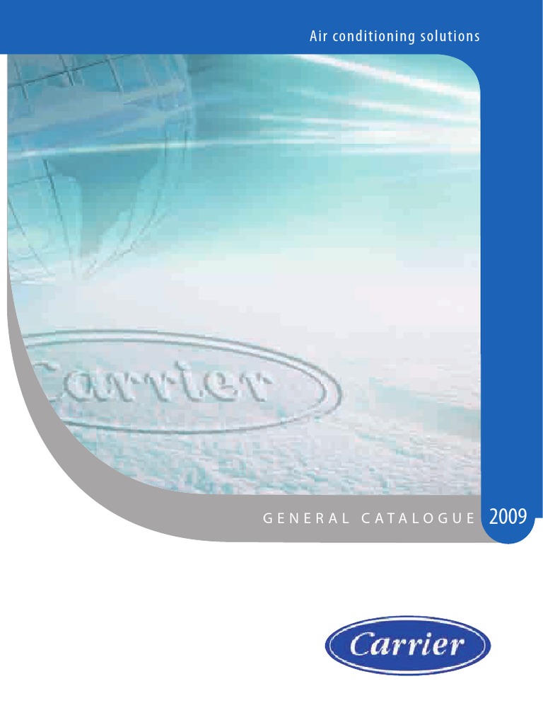 Carrier Pdf Pdf Air Conditioning Hvac