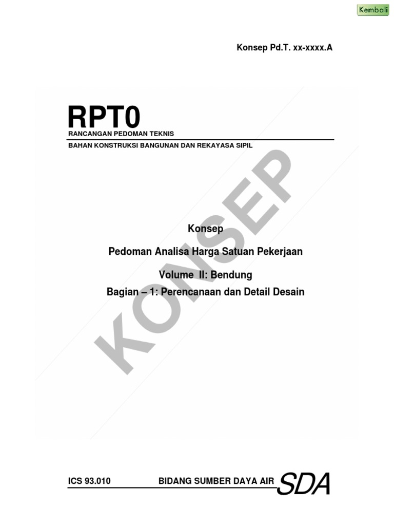 Contoh Rab Perencanaan | PDF