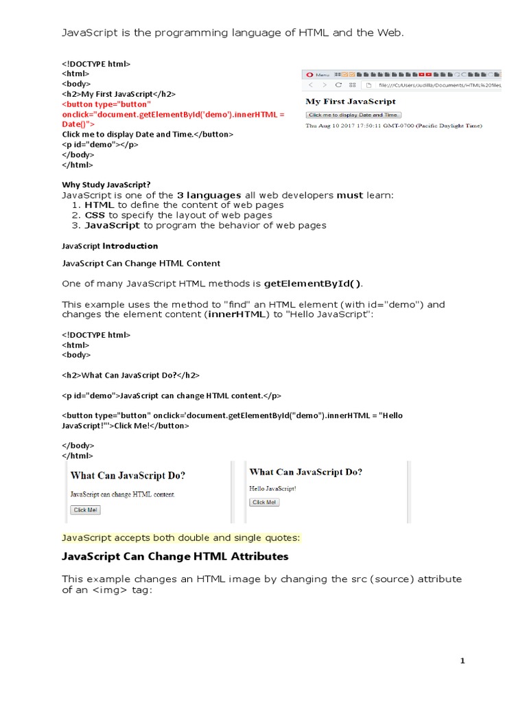Javascript | PDF | Character Encoding | Html