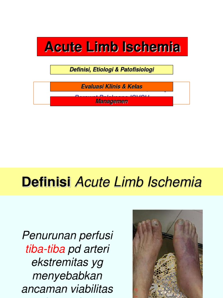 Askep Ali | PDF | Ischemia | Vascular Diseases